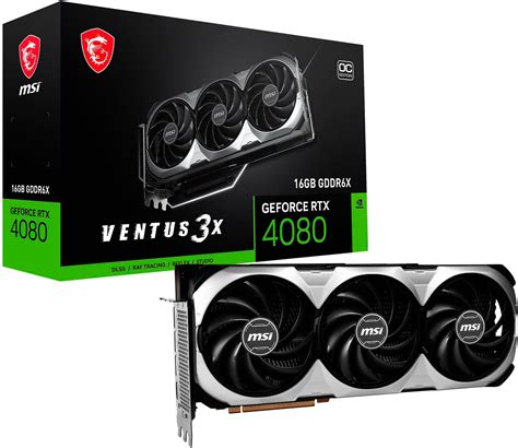 Customer Reviews MSI NVIDIA GeForce RTX 4080 16GB VENTUS 3X OC 16GB