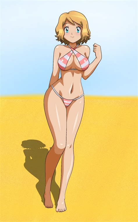 Serena Bourg Croquis Pokémon XY hentai Manganiste