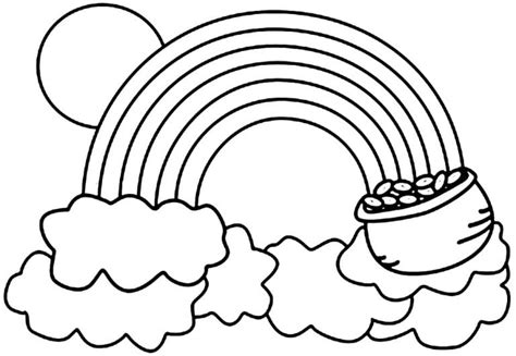 50 Desenhos para colorir de Arco íris Como fazer em casa