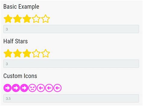 10 best rating systems in javascript and pure css 2022 update jquery briefly