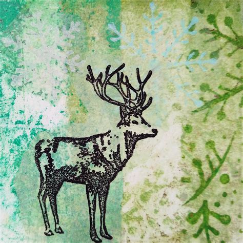 Gelli Print Workshop Christmas Cards Half Day 25 11 23 Julia