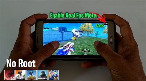 How To Enable Real Fps Meter In Any Android For All Games No Root