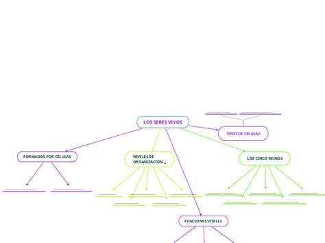 Los Seres Vivos Mind Map