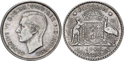 1 Florin George VI Australia Numista