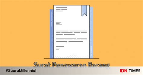 Contoh Surat Penawaran Barang Yang Baik Dan Benar
