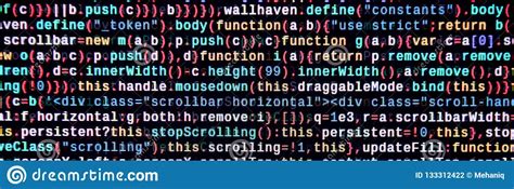 it specialist workplace web site codes on computer monitor script procedure creating writing