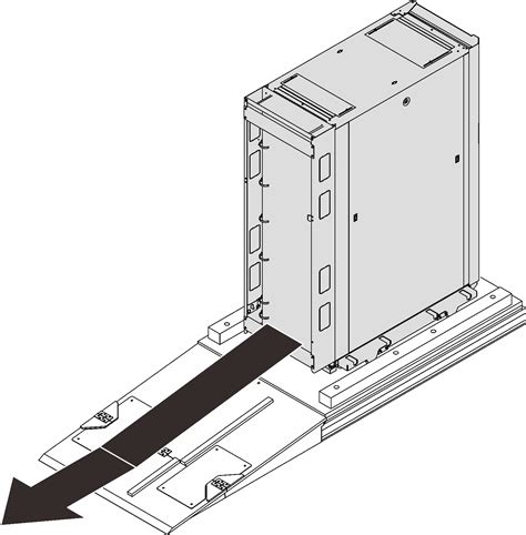 Set Up Rear Door Heat EXchanger V2 ThinkSystem Heavy Duty Rack