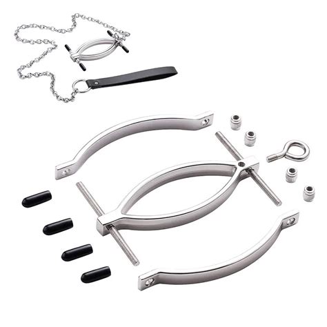 Labia Clip Pussy Spreader Stimulator Bondage Sluts Adult Games Fetish