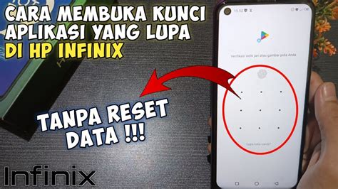 Cara Membuka Kunci Aplikasi Di Hp Infinix Mengatasi Lupa Kunci