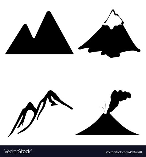 Mountain Royalty Free Vector Image VectorStock