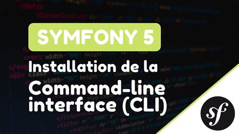 Installation De La CLI De Symfony YouTube