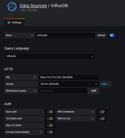 monitoring with grafana and influxdb using docker containers — part 3 datasource configuration