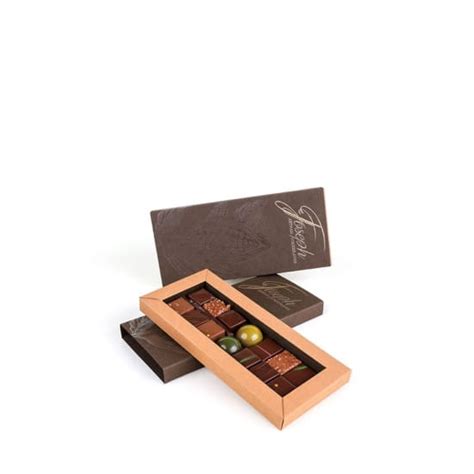 Joseph Assortiment Chocolats Noir et Lait 96g 12 pièces