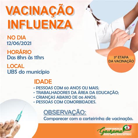 VACINAÇÃO INFLUENZA