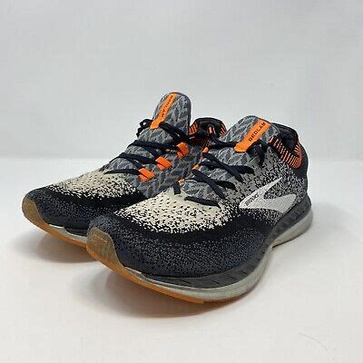 Brooks Mens Bedlam D Gray Running Shoes Lace Up Low Top Size