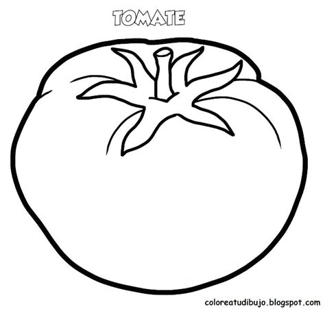 Lista 101 Foto Imagenes De Un Tomate Para Colorear Alta Definición
