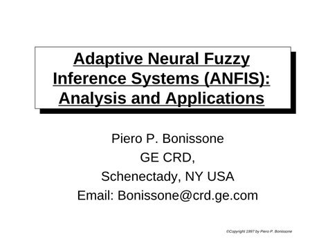 pdf adaptive neural fuzzy inference systems anfis analysis and applications dokumen tips