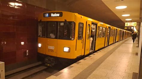 Berliner U Bahn U7 F Drehstromer F84 Kurzzug In Yorckstr April