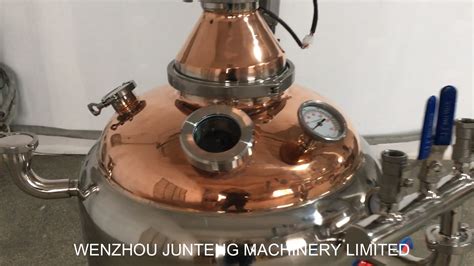 Alcohol Distilling Equipment Capacity 50L 200L Alcohol Making Machine
