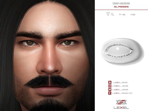 The Sims Resource Genesis 3D Eyelashes Glasses Category
