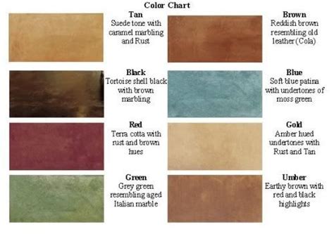 Brickform Stain Color Chart Angla Zuniga