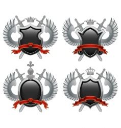 Coat Of Arms Shield Royalty Free Vector Image VectorStock
