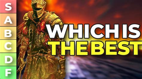 I Ranked EVERY Soulsborne Boss From BEST To WORST Elden Ring