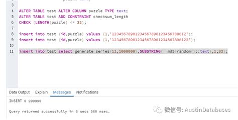 postgresql 中怎么修改字段类型 大数据 亿速云