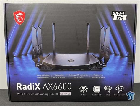 Msi Radix Ax Grax Tri Band Gaming Router Review