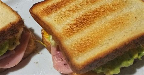 Sándwich de aguacate y huevo Receta de Bea Cookpad