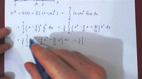 continuous random variables example part 3 youtube