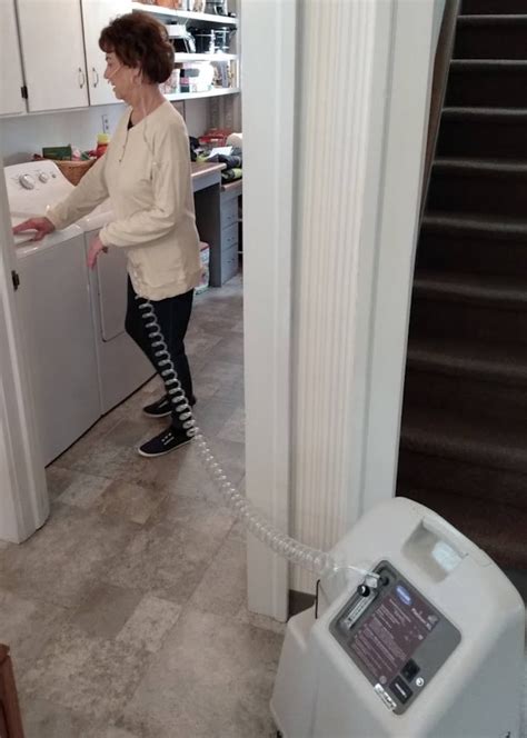 15 Foot Retractable Oxygen Tubing For Fall Prevention By Etsy