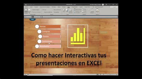 Como Hacer Presentaciones Geniales Bonitas Y Profesionales En Excel