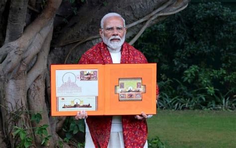 PM Shares Six Commemorative Postage Stamps Dedicated To The Shri Ram