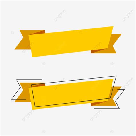 Cuadro De Texto De Cinta Amarilla Png PNG Dibujos Caja De Texto