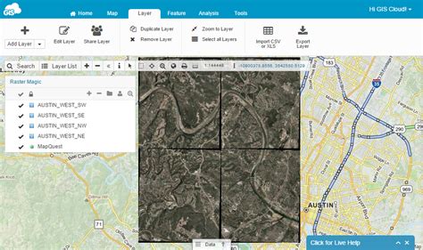 Removing Black Edges From Rasters Gis Cloud User Manual