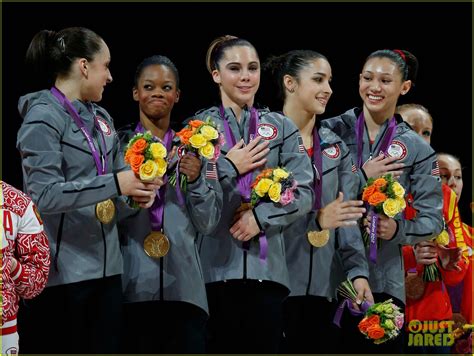 U S Women S Gymnastics Team Wins Gold Medal Photo Photos