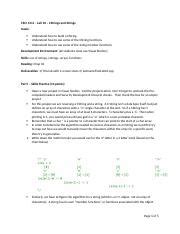 CSCI1411 Lab10 CStrings And Strings Docx CSCI 1411 Lab 10