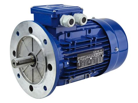 Moteur électrique triphasé 230 400V 3000 tr min Taille 80 B5 1 1 kW