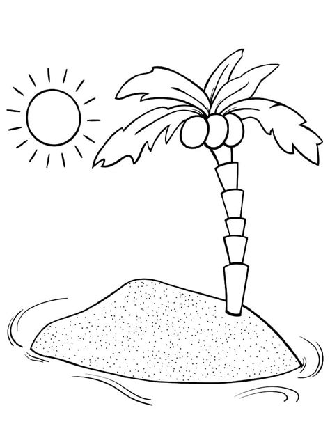 Coloriage Palmier à imprimer sur ColoriageEnfant