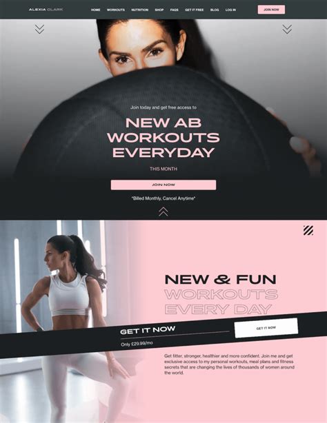 25 Fitness Landing Page Examples From Industry Experts In 2023