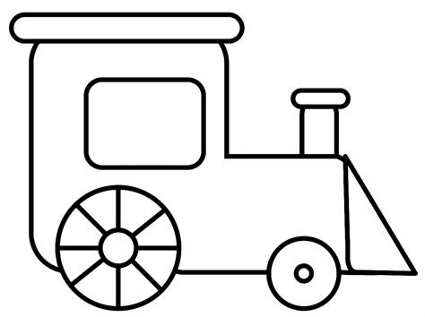 Desenhos De Trenzinho Para Colorir Bora Colorir