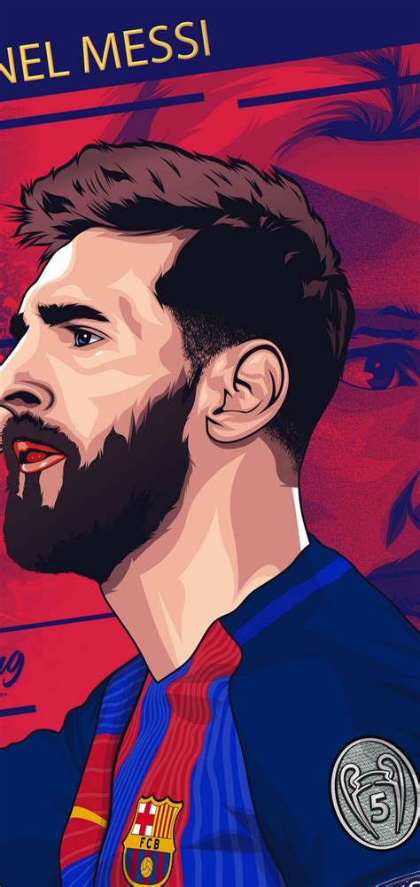 Messi Drawing Wallpapers Wallpaper Cave