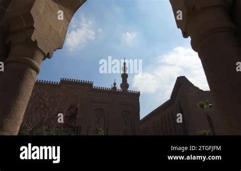 Mosque Madrasa Of Sultan Hassan And Al Rifa I Mosque Cairo In Egypt