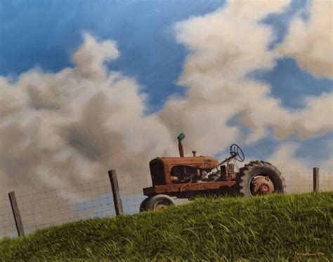Another May Painting Fence Line Well Oiled Machines The Art Of