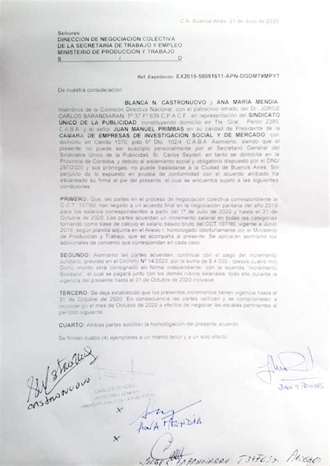 Acuerdo Paritario Ceim