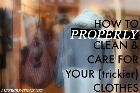 How To Clean Your Clothes Properly