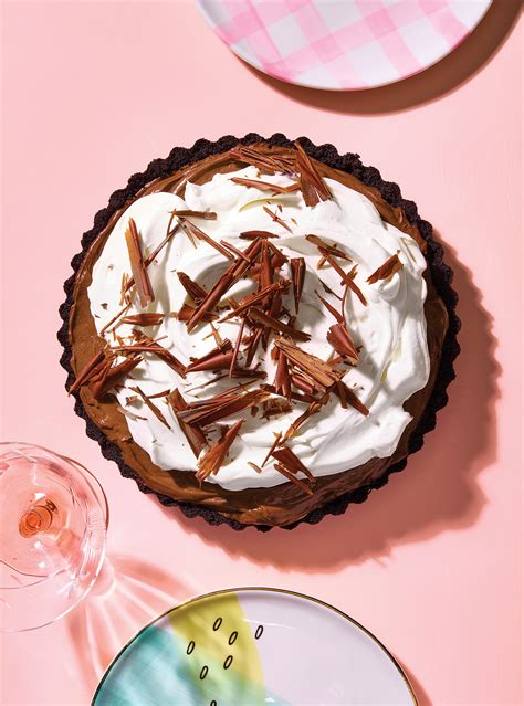 Tarte au chocolat et à la crème Mississippi Mud Pie RICARDO