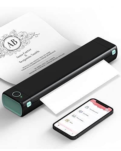 Phomemo Portable Printers Wireless For Travel M08F Portable Thermal