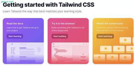 Run Tailwind Css Online Postsrc
